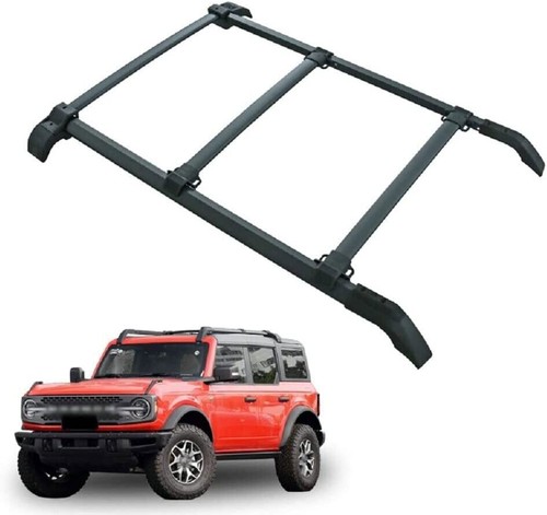 Roof Rail Rack Rail Bar Cargo Cross Bar For Ford Bronco Hard TOP 2D 4D ...