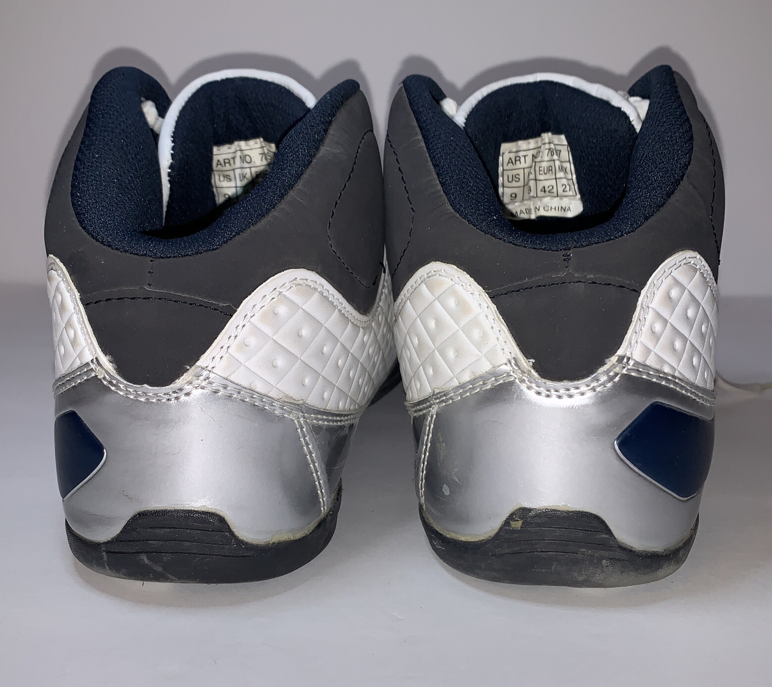 Nike Air Jordan Shaq Mens Sz 9 Diamond Embossed Training Basketball ...