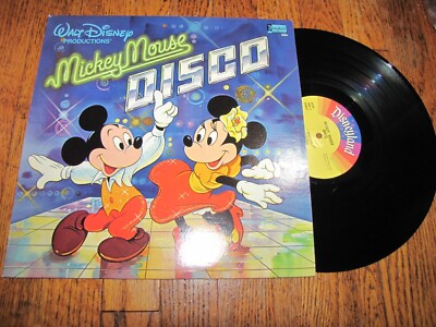 WALT DISNEY PRODUCTIONS MICKEY MOUSE DISCO - DISNEYLAND RECORDS 2504 LP ...
