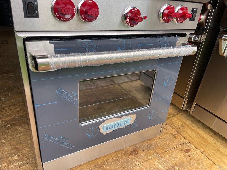 30'' Wolf Range All Gas (R304) Used | eBay