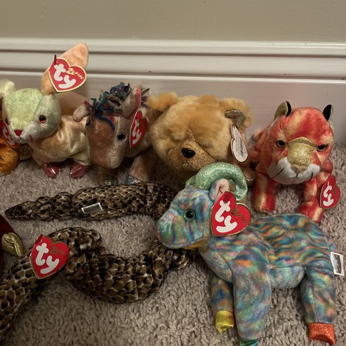 Complete Set of 12 Ty Beanie Babies - Zodiac - New With Tags 2000 Plush ...