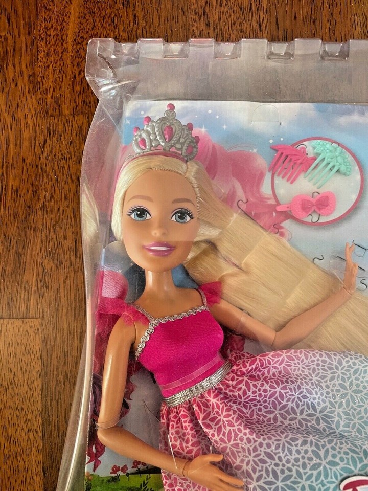 Mattel Barbie Endless Hair Kingdom Extra Large 17* 43cm Doll DKR09 NIB ...
