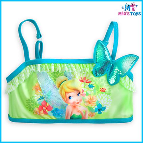 Disney Tinkerbell Deluxe 2 Piece Swimsuit for Girls Sizes 3-6 brand new ...