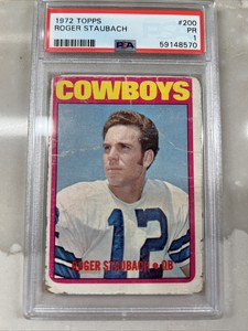 Roger Staubach 1972 Topps #200 Base Price Guide - Sports Card Investor