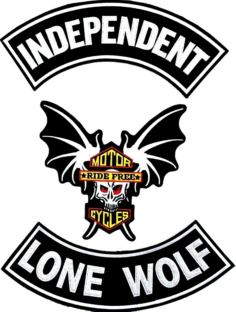 Bat Winged Wolf Lineart