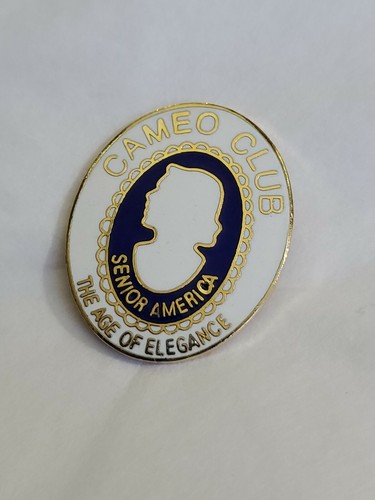 Cameo Club Lapel Pin Senior America The Age Of Elegance Pageant ...