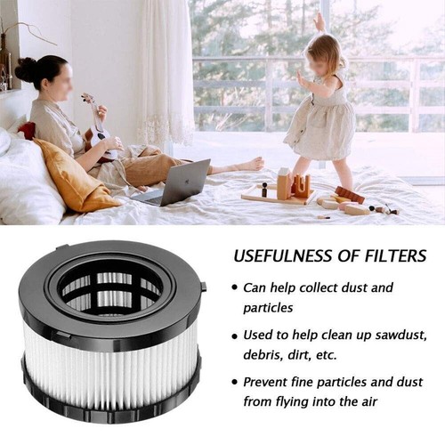 Hepa Filter Replacement for Dewalt Dc5151H Dc515 Dcv517 Wet Dry Vacuum ...