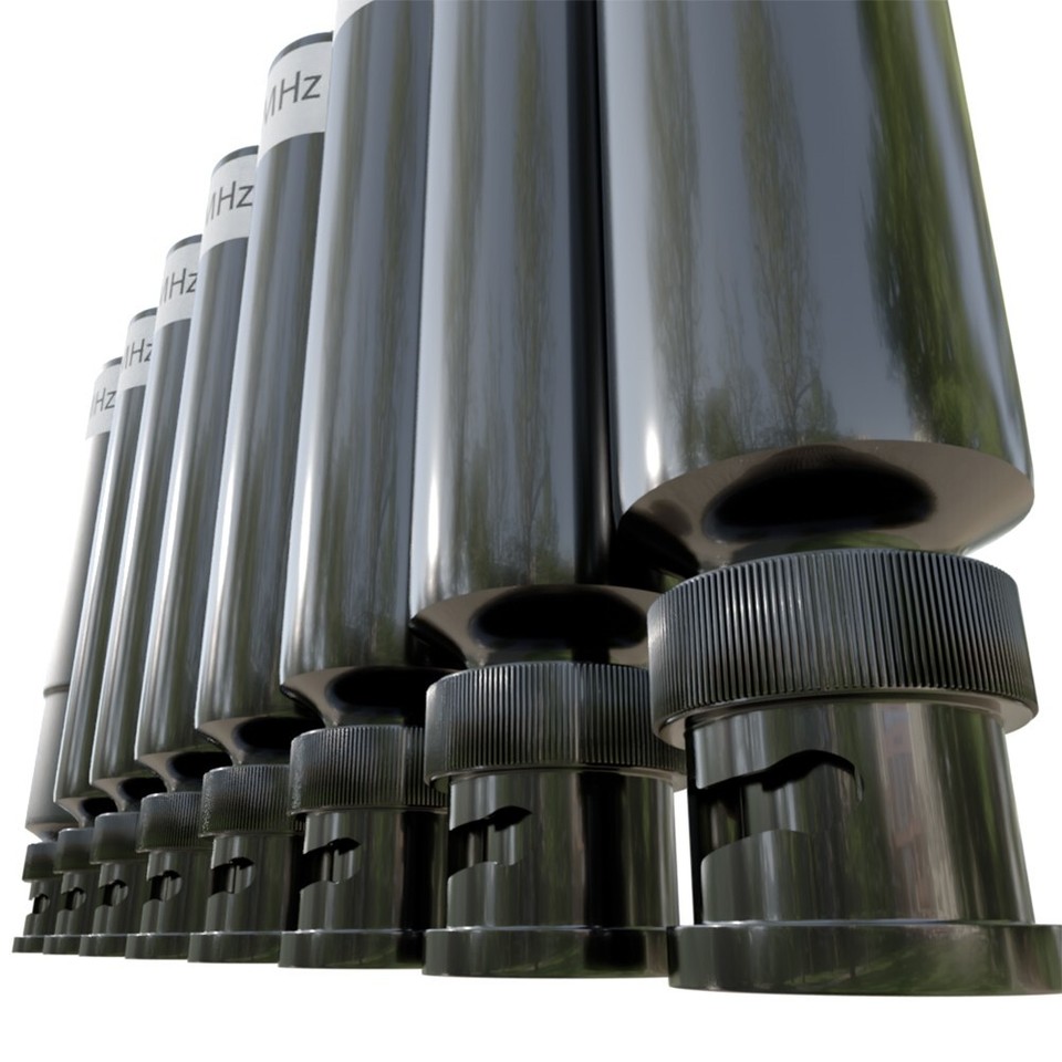 HF Telescopic Antenna Adjustable Frequency Multi-Band 7M-50MHz for FM ...