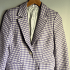 NEW & Other Stories Tailored Gingham Blazer | eBay