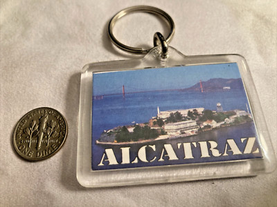 Alcatraz Lucite Key Ring Chain | eBay