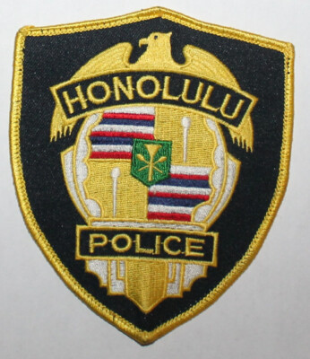 HONOLULU POLICE Hawaii Capital City PD HPD Used Worn patch #4 | eBay