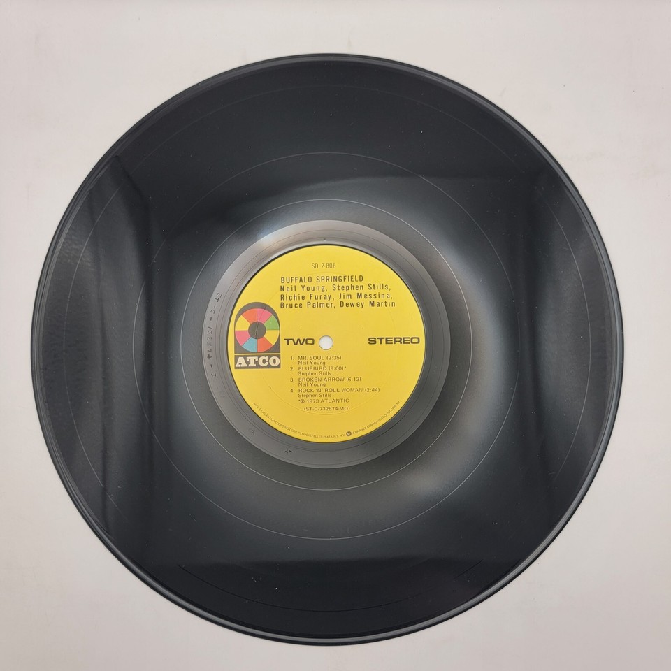 Buffalo Springfield SD2-806 Stereo Atco 1973 Vintage 2-Record Set Vinyl ...