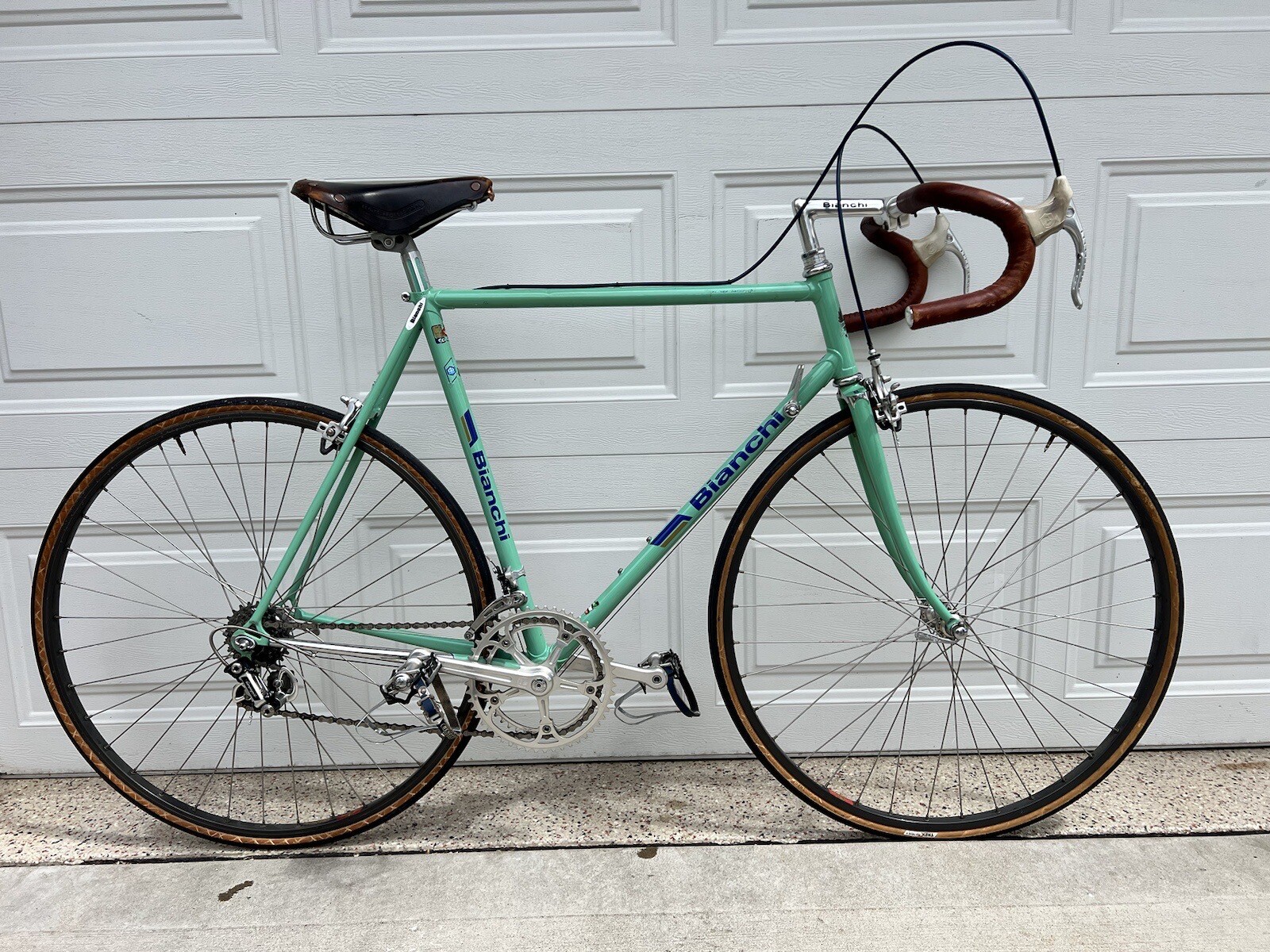 1983 Bianchi Super Leggera Celeste 57cm Vintage Bicycle Italy ...