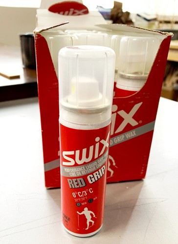 Swix V60L Red grip aerosol liquid wax XC 0 to +3c 70ml Pack of 15 (1.05 ...