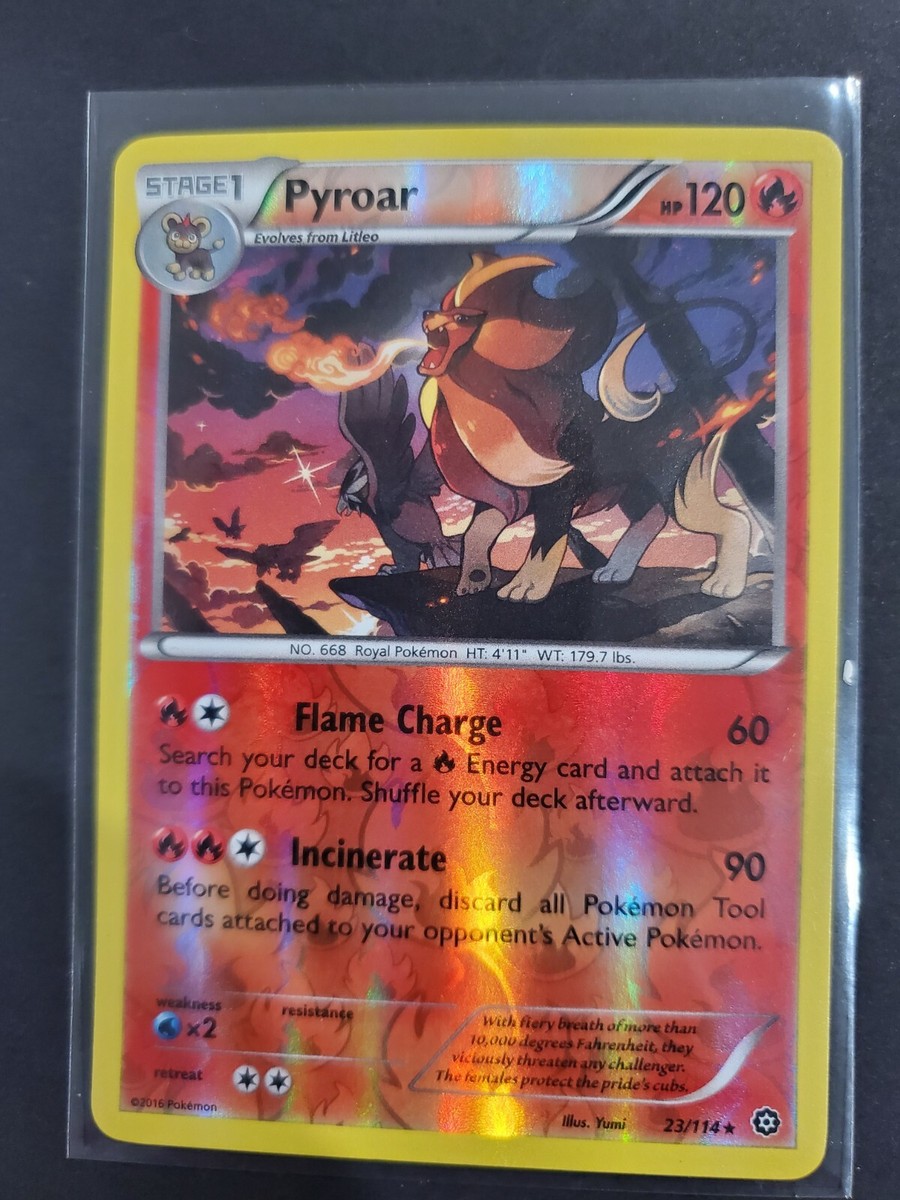 Pokemon X En Y Pyroar Strongest Pokemon In X & Y (Based On Stats)