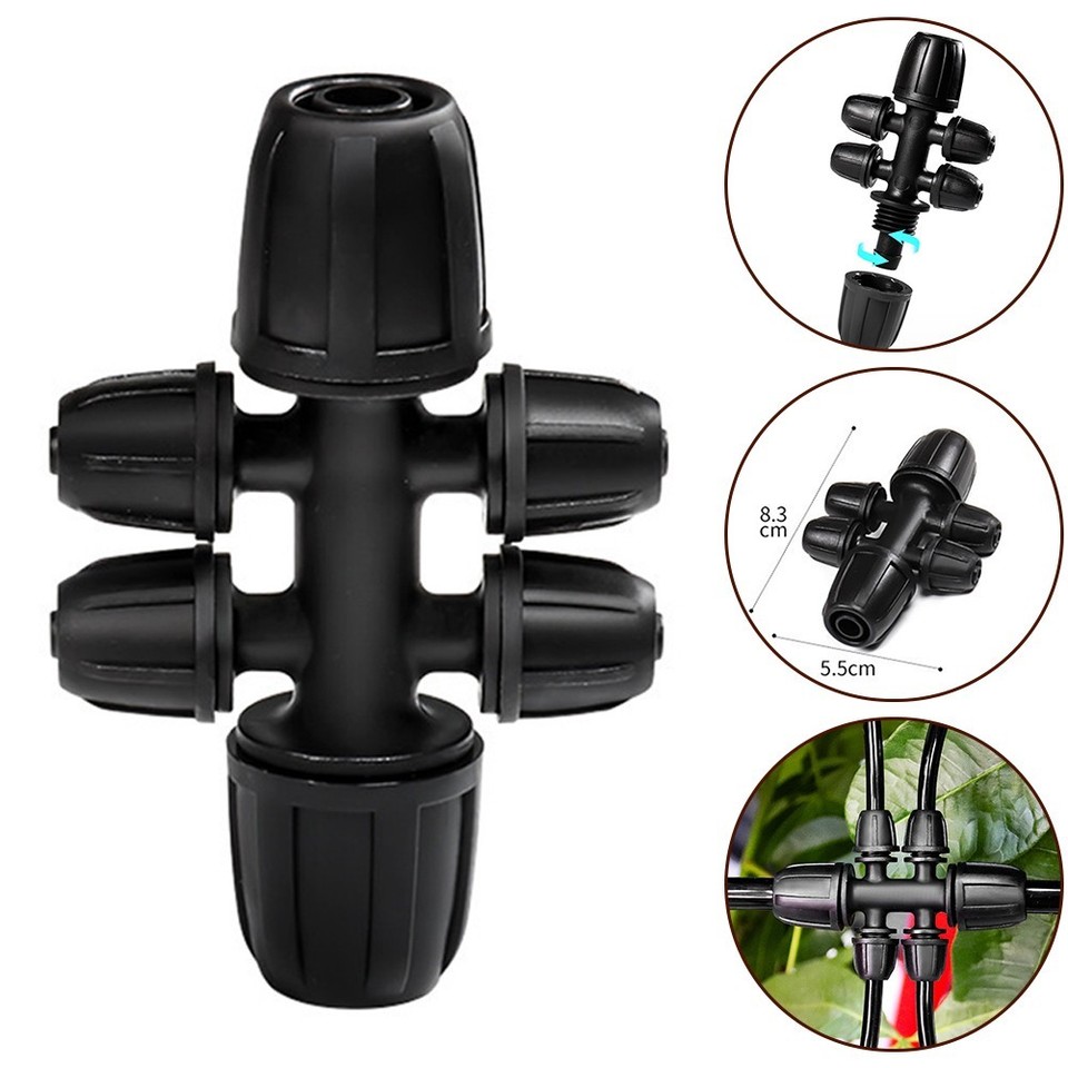 Multi Directional Garden Irrigation Connector for Effective Water ...