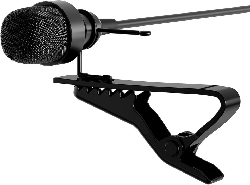 J K Pro Lavalier Lapel Microphone MIC-J 017 Unidirectional Condenser ...