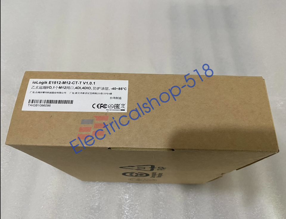 E1512-M12-CT-T new Ethernet remote control 1/O,1 M12 network port DHL ...