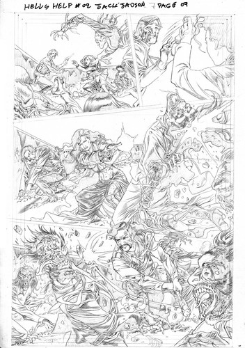 HELLS HELF PAG 09 11X17 BY JACK JADSON 11X17 ART ORIGINAL | eBay
