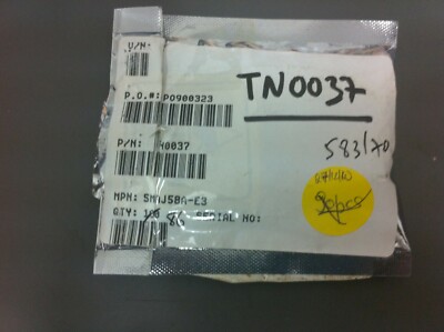 SMAJ58A-E3/61 - VISHAY - 86pcs - Diode TVS Single Uni-Dir 58V 400W 2 ...