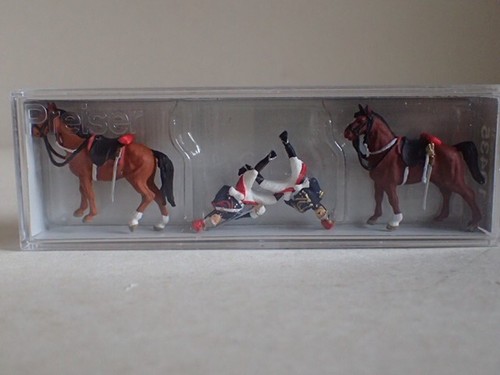 Preiser Frankreich Garde Republicaine zu Pferd 2 Reiter 10435 H0 1:87 ...