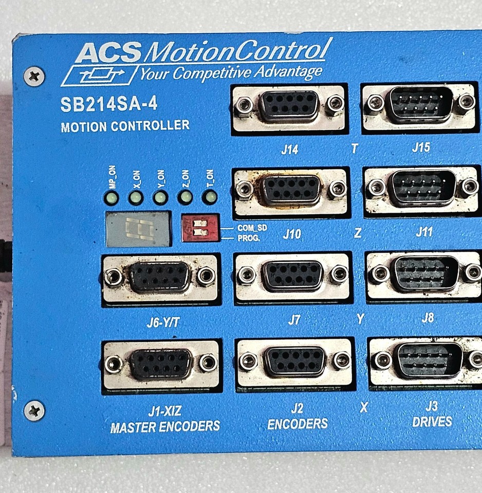 ACS MODEL SB214SA-4 MOTION CONTROLLER SB214SA-4-R-SV MOTION CONTROLLER ...
