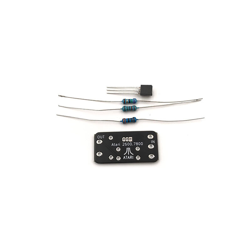 Composite Video & Audio Mod AV Kit For For Atari 2600 and 7800 Vintage ...