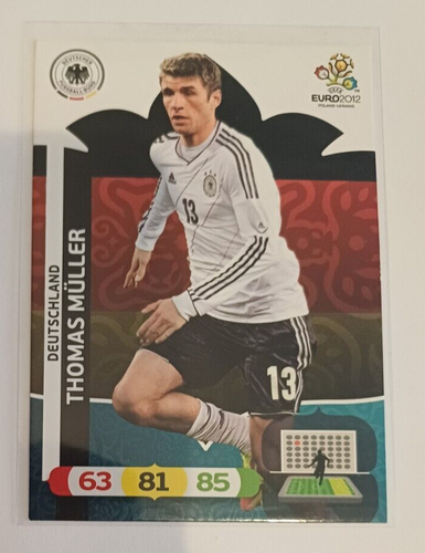 Carte Card Carta Thomas MULLER Allemagne PANINI UEFA EURO 2012 | eBay
