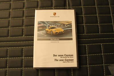 Vip No Prospetto Brochure DVD Porsche il Nuovo Cayman 981 Showroom ...