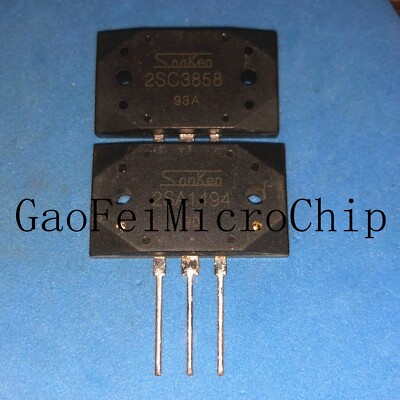 2PAIR/4PCS Sanken 2SA1494 + 2SC3858 A1494 + C3858 MT-200 Transistor | eBay