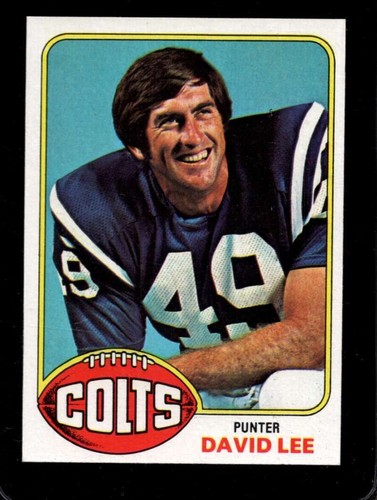 1976 TOPPS #13 DAVID LEE NMMT COLTS *XR30755 | eBay
