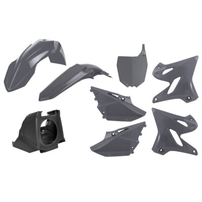 Polisport Grey MX Restyle Plastic Kit for Yamaha YZ250 2002-2021 | eBay ...