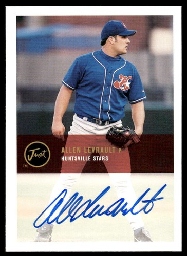 2000 Just #BA-60 Allen Levrault BASEBALL Huntsville Stars | eBay