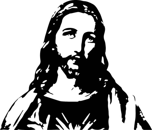 Jesus Christ 12x12 vinyl decal sticker for car/truck laptop window | eBay