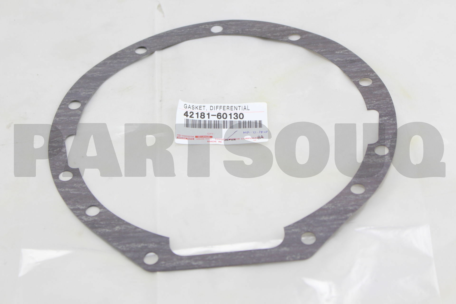 4218160130 Genuine Toyota GASKET, REAR DIFFERENTIAL CARRIER 42181-60130 ...