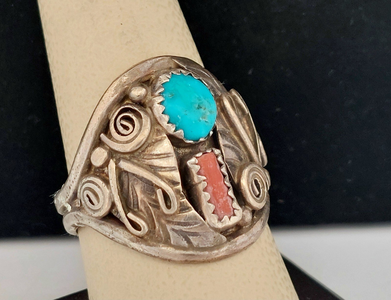 Vintage BILLY SLIM, Navajo Sterling Silver Turquoise … - Gem