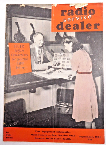1944 (Sep) – WWII - Radio Service Dealer Magazine - 38 Pages | eBay