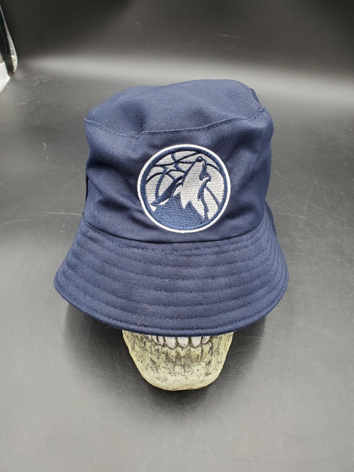 Minnesota Timberwolves Bucket Hat Logo Blue White NBA Cap Basketball ...
