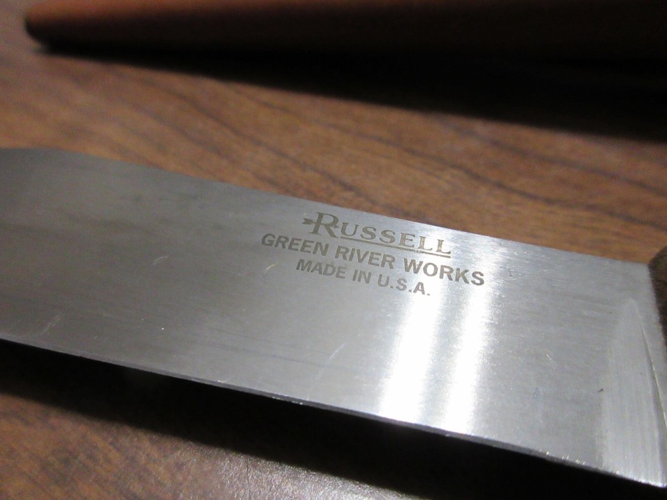 Russell Green River Works Full Tang Fixed Blade Knife Made in USA | eBay