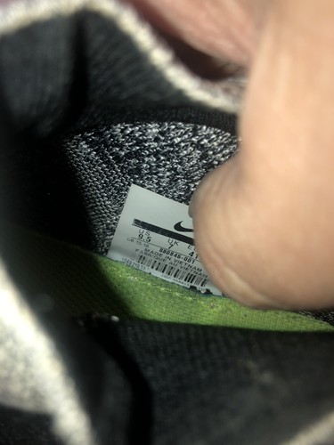 Size 9.5 - Nike Free RN Motion Flyknit 2017 Black White W for sale ...