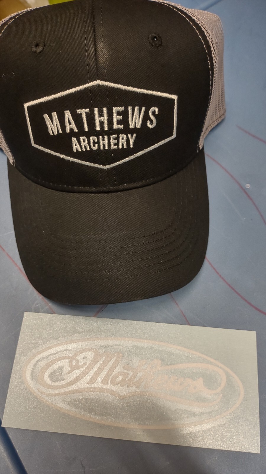 Mathews Archery Shooter Hat And Stickers | eBay