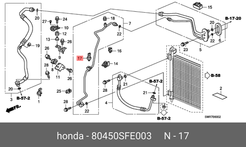 Genuine OE Sensor Assembly Oil Pressure 80450SFE003 for Honda 80450 ...