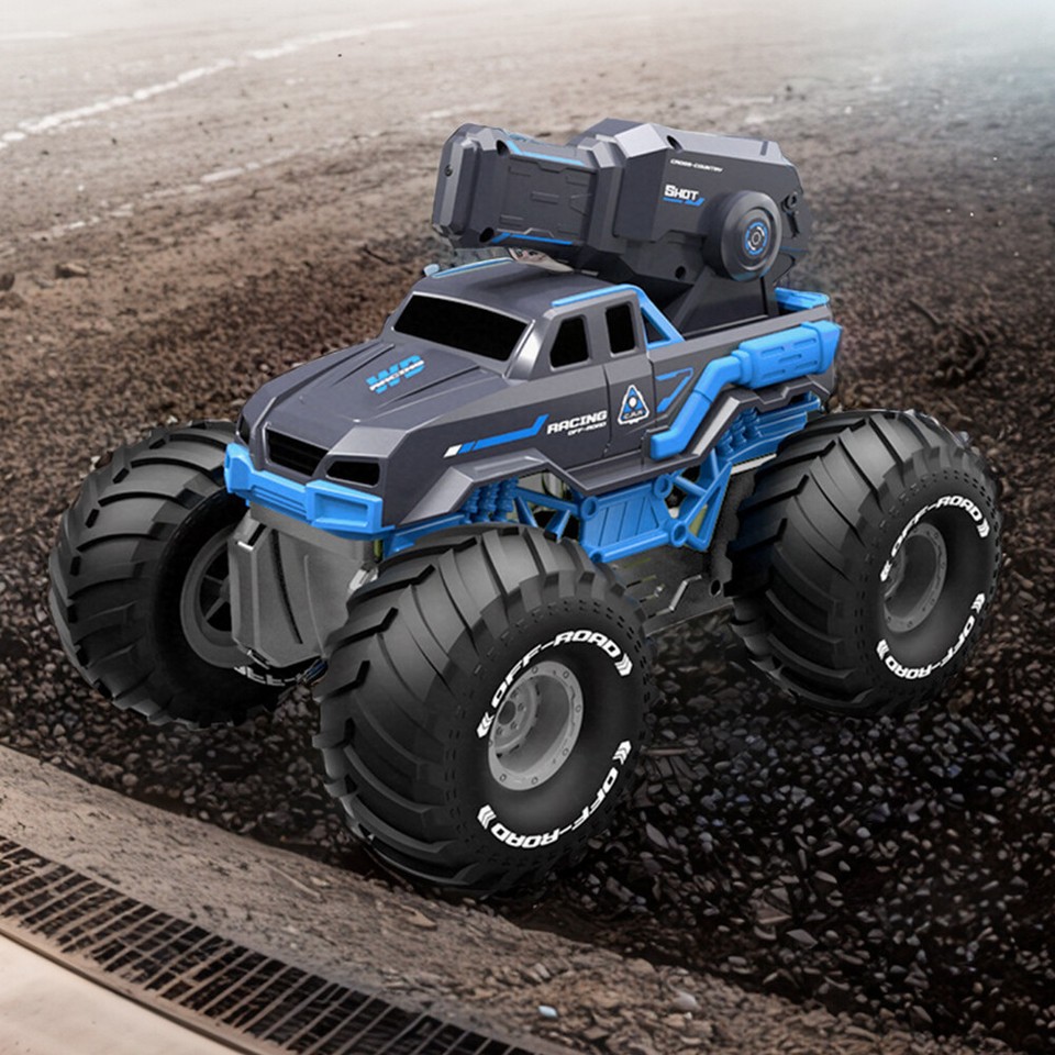 Amphibious Remote Control Car Boat Water Gun Toy Amphibious RC Car Pool ...