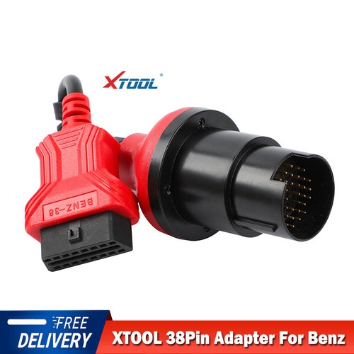 XTOOL 38PIN OBD2 Connector Cable Diagnostic Adapter Fit For BENz For D7 ...