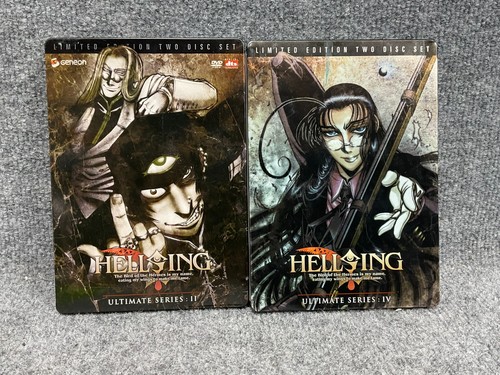 Hellsing Ultimate Series II & IV 2-Disc Set Complete Anime Collection ...