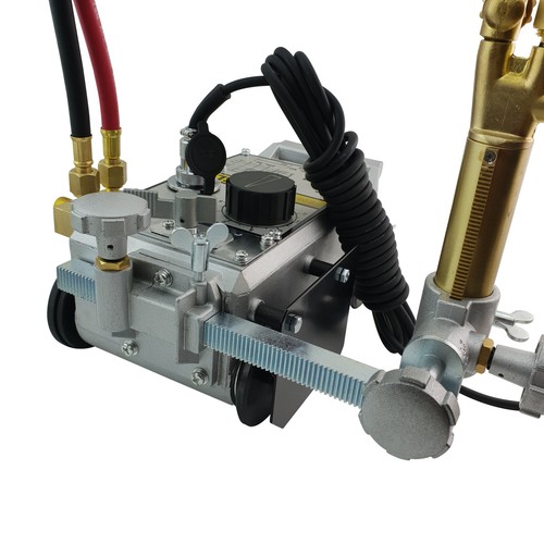 Plate Gas Cutting Machine With Track - Oxy Acet LPG Straight Cutter ...