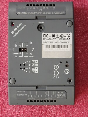 Echelon 48111 LonPoint DIO-10 41500 Ver. 3.0 LonMark Energy Management ...