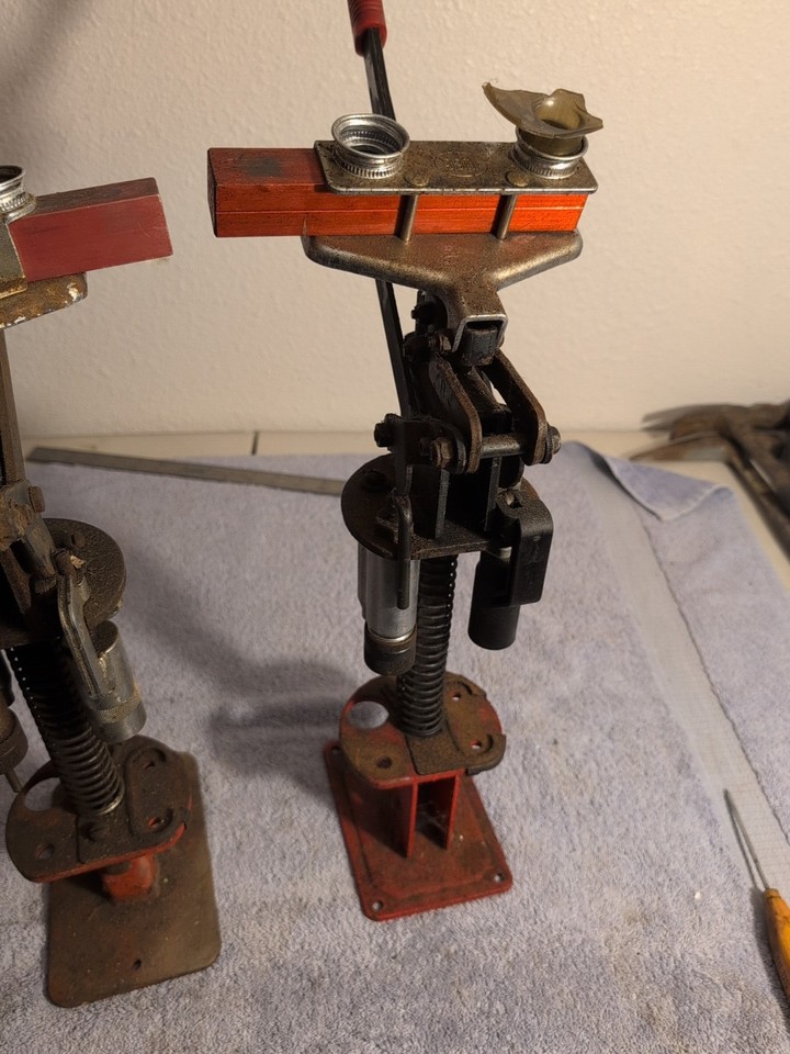 X2 Lot Vintage MEC Versa Mec Shotshell Press reloader w/ Extras One For ...