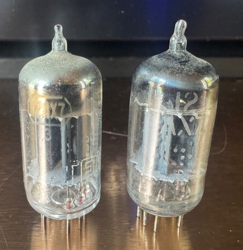Pair of 12AX7 Vacuum Tubes Long Plates Tecraft & Unbranded (tested) | eBay