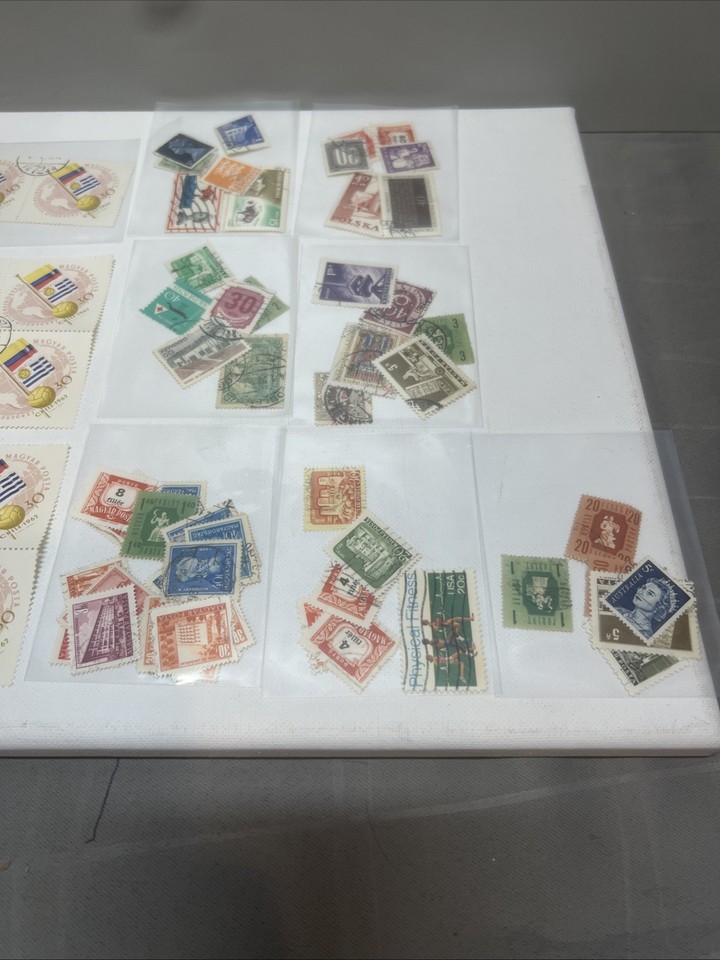 STAMP COLLECTION 50-60’s Huge Lot Make Offer! Old Stamps 68 Olympic ...